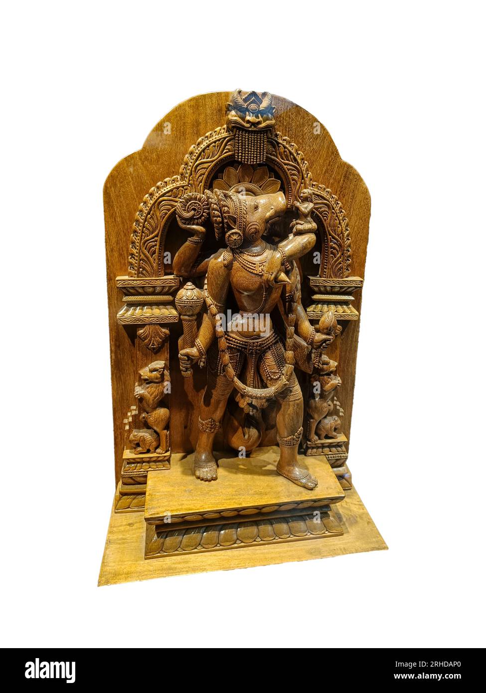 Varaha. An avatar of the Hindu deity Vishnu, in the form of a wild boar ...