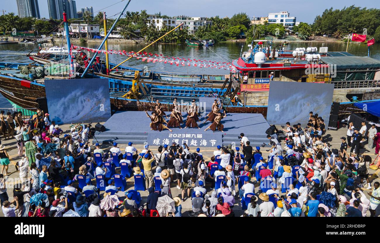 The 2023 Qionghai Tanmen Sea Catching Festival kicks off in Qionghai ...
