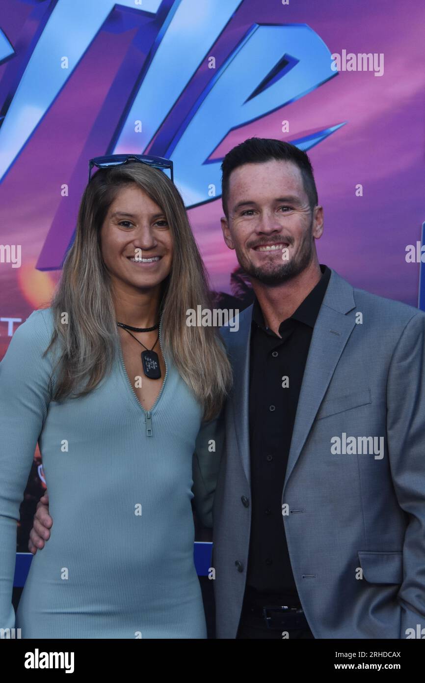 Los Angeles, California, USA 15th August 2023 Amber Torrealba and Paddy ...