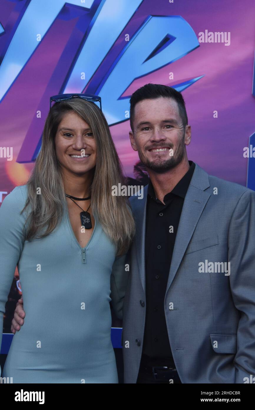 Los Angeles, California, USA 15th August 2023 Amber Torrealba and Paddy ...