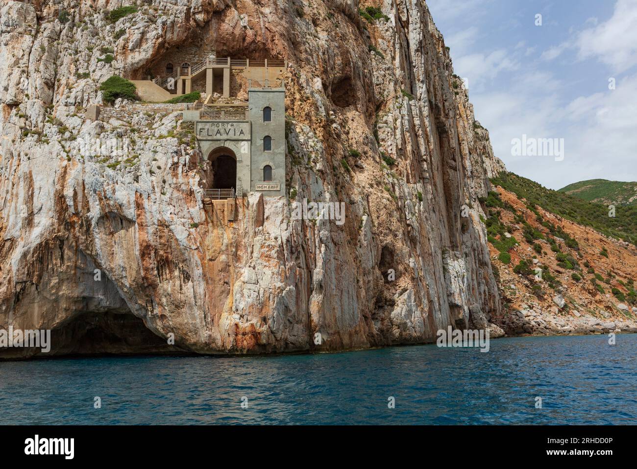 Porto flavia, sardinia hi-res stock photography and images - Alamy