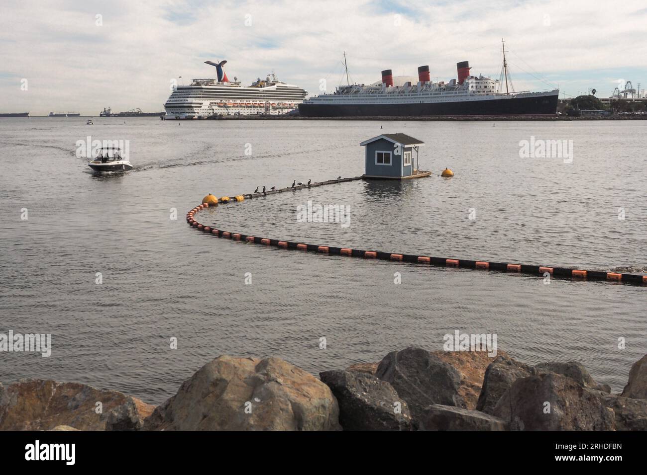 Queen Mary, retired British ocean liner that sailed primarily on the ...
