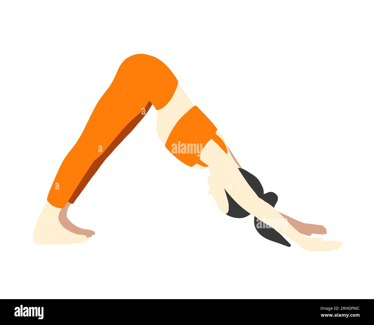 Flexibility yoga pose. Asian female, lady, woman, girl. Meditation ...