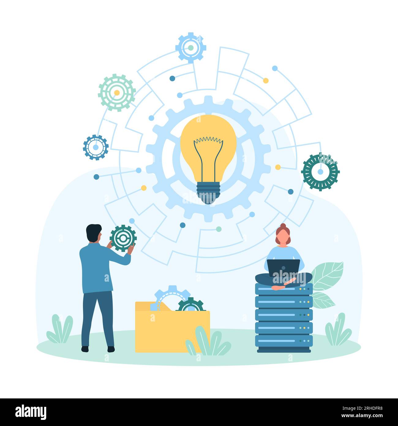 Investment in innovation illustration hi-res stock photography and ...