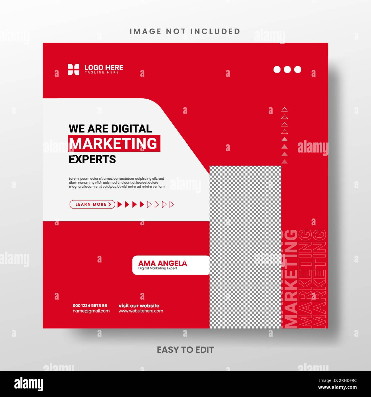 Digital marketing agency social media post design and web banner hi-res ...