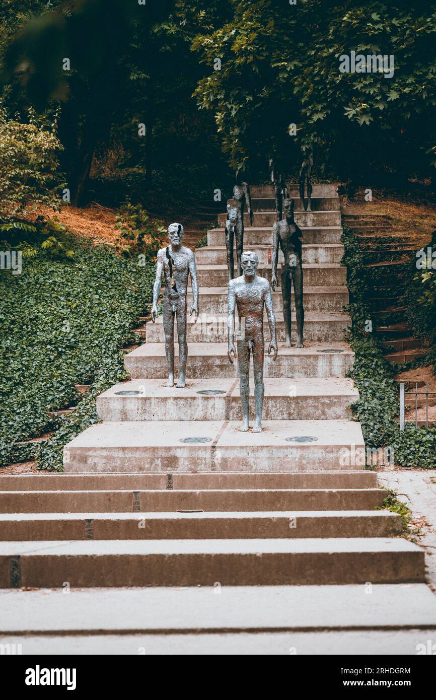 Historic memorial in Prague commemorates victims of communism Stock ...