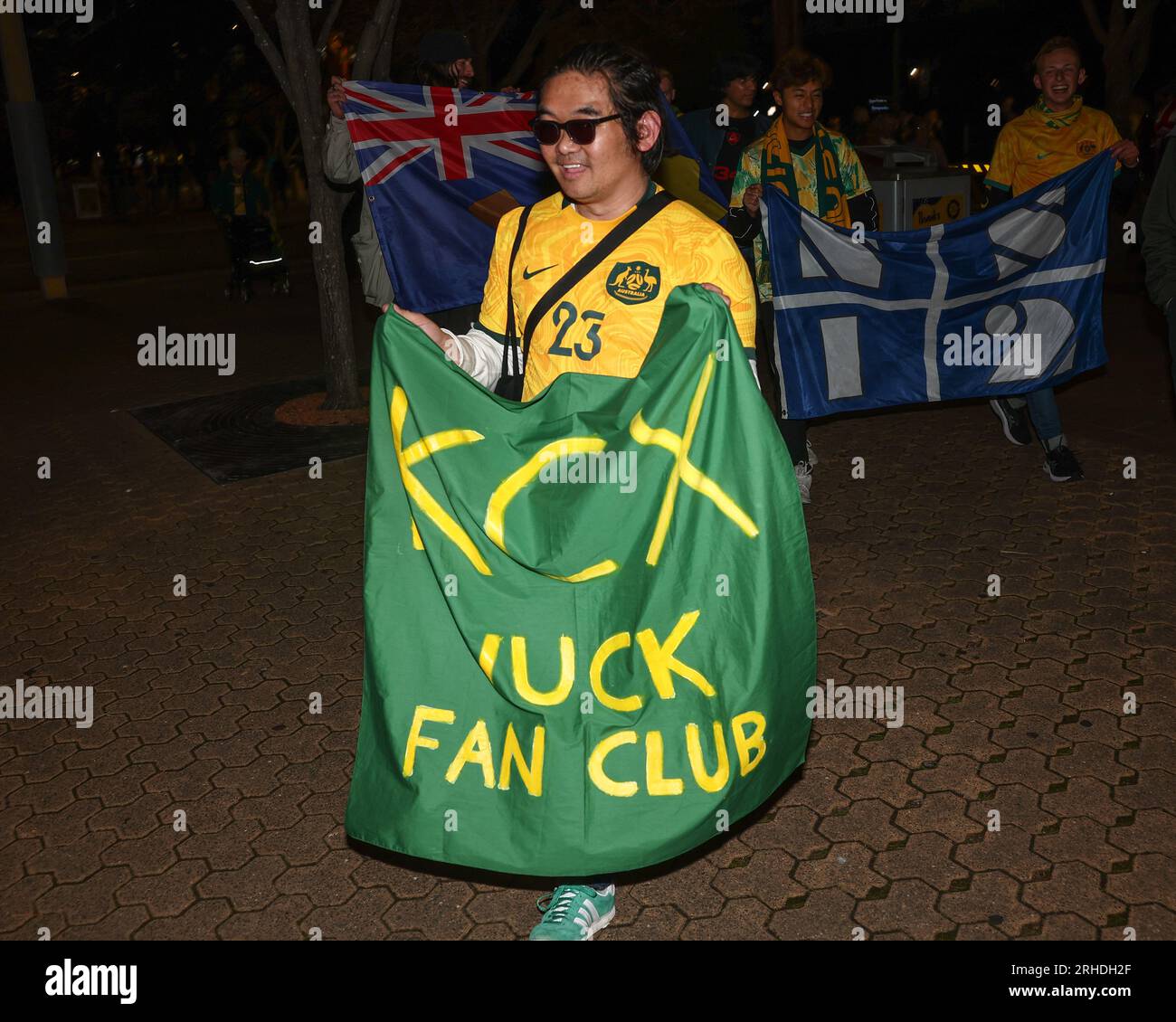 Matildas fans hi-res stock photography and images - Alamy