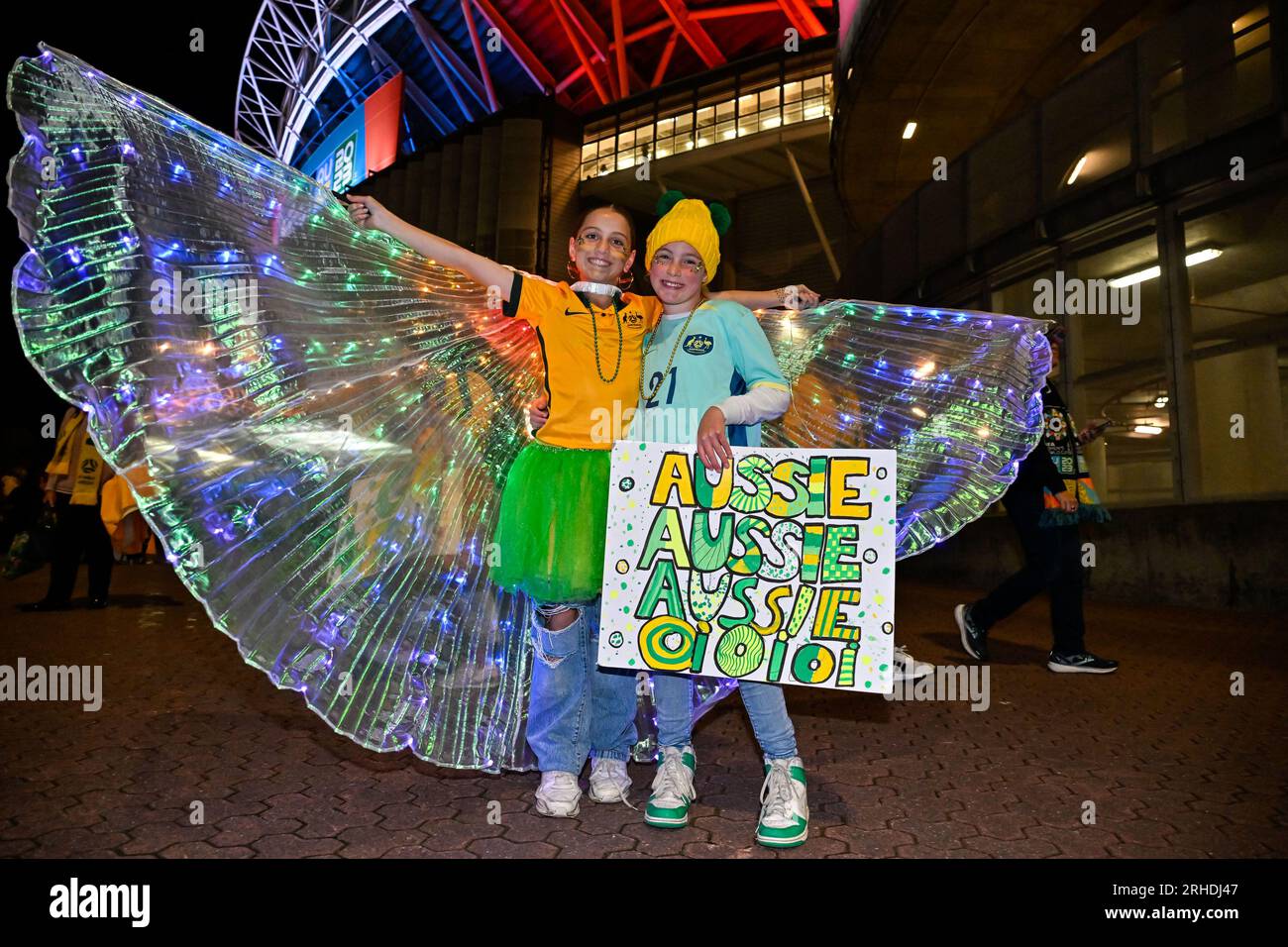 Sydney, NSW, Australia, Australian fans FIFA Women's World Cup 2023 ...