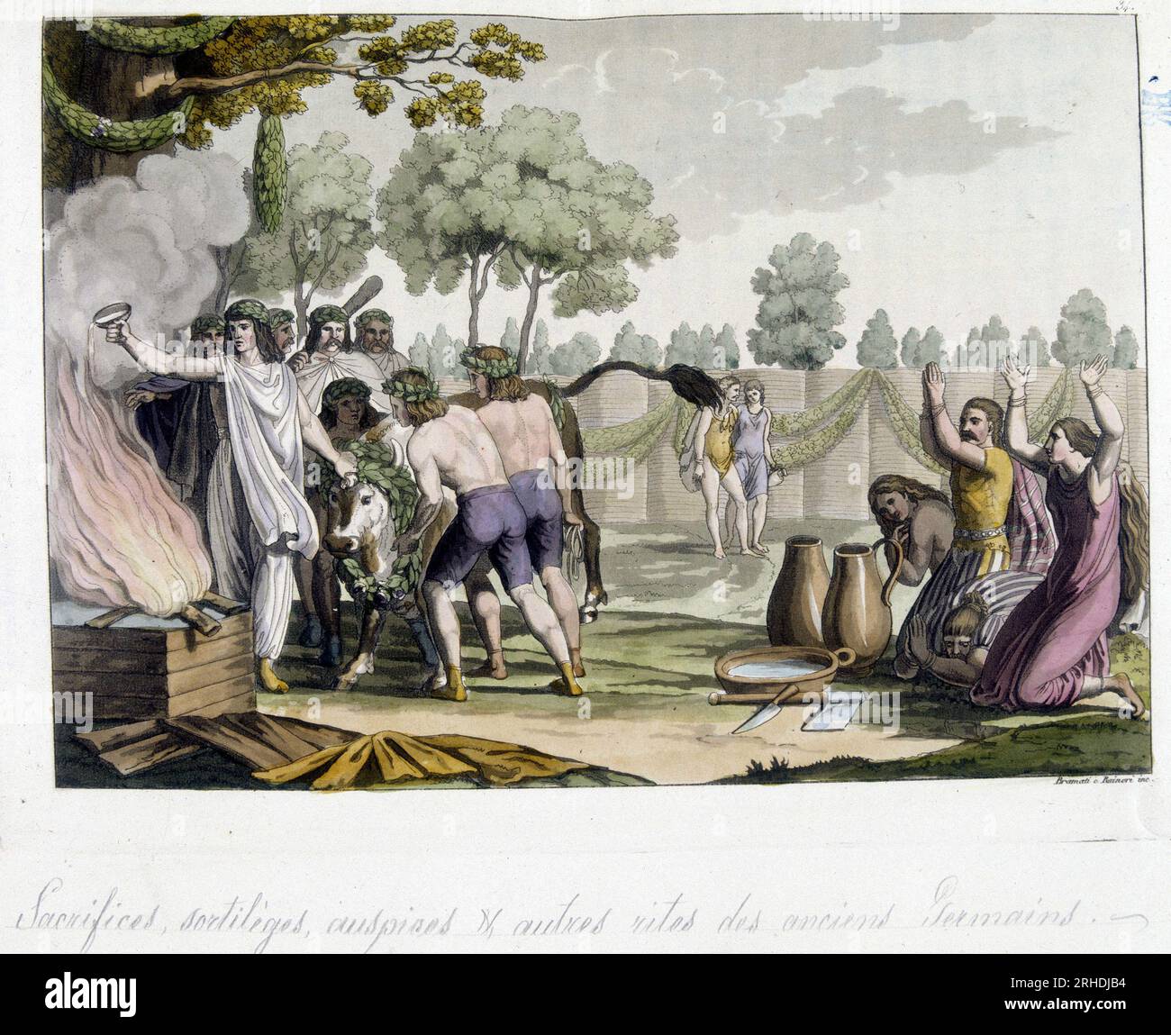 Sacrifices, sortileges, auspices et autres rites des anciens germains ...