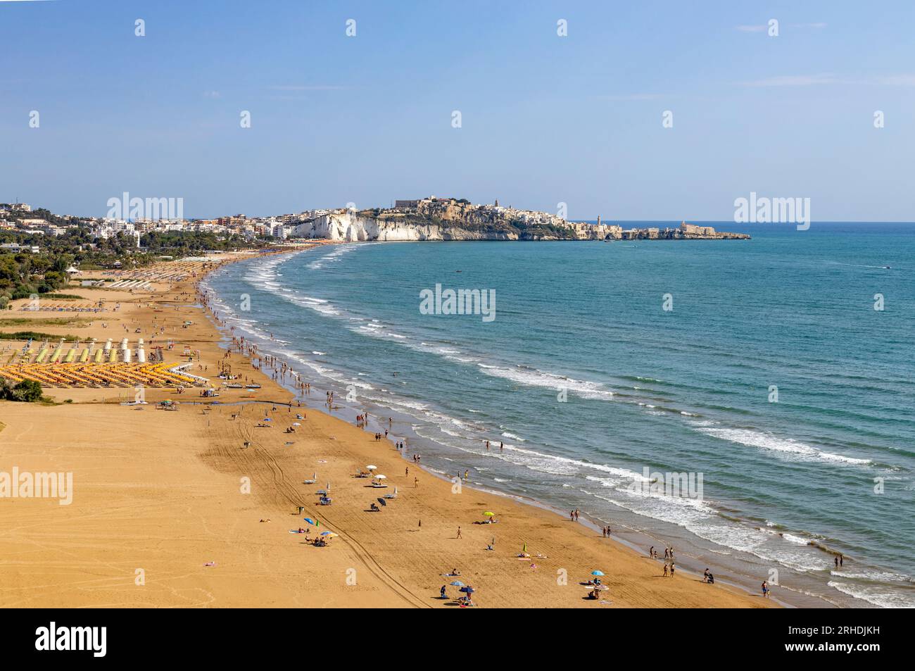 Vieste bay puglia italy hi-res stock photography and images - Alamy
