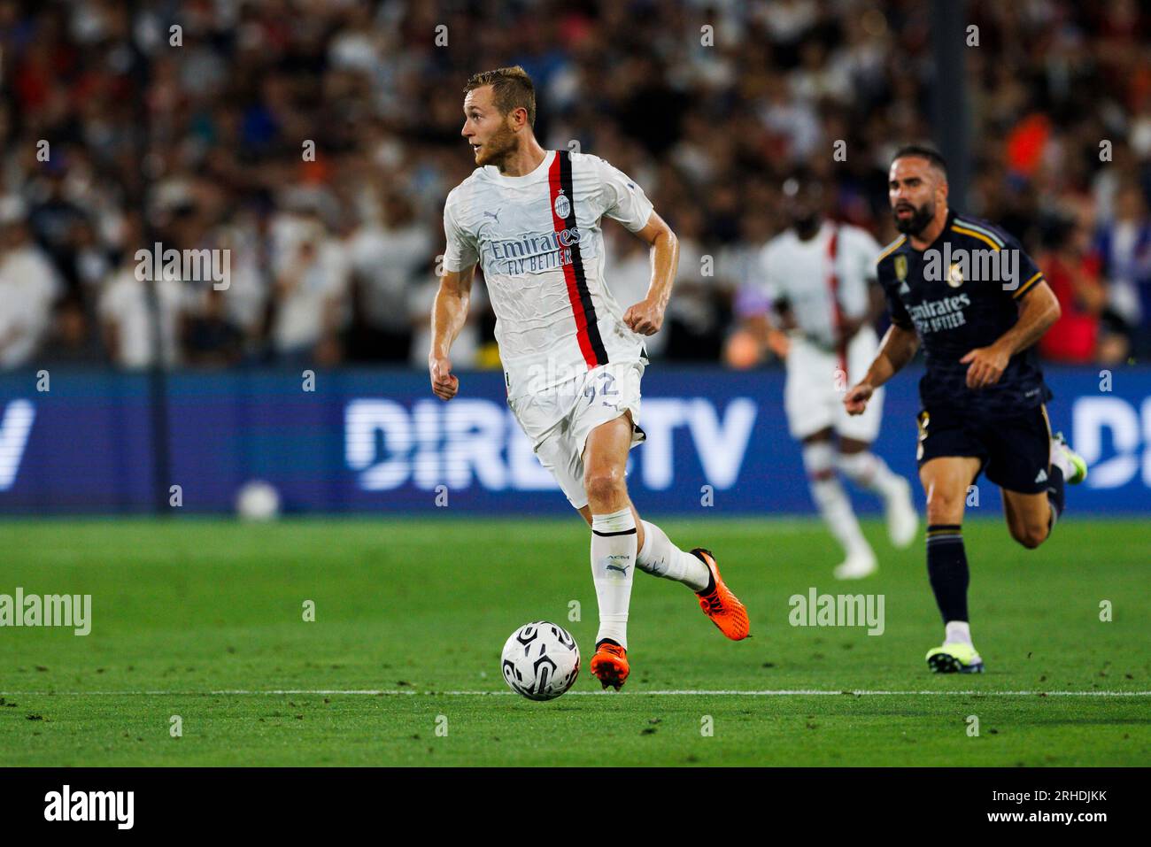 PASADENA, CA - JULY 23: AC Milan midfielder Tommaso Pogeba (32) during ...