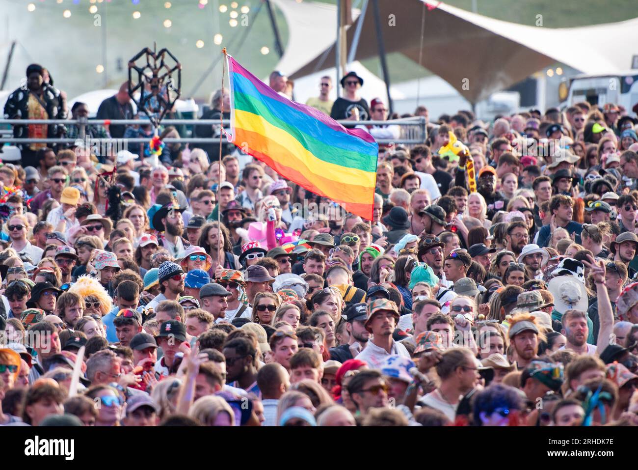 Festival Crowd at Boomtown Fair 2023 Stock Photo - Alamy