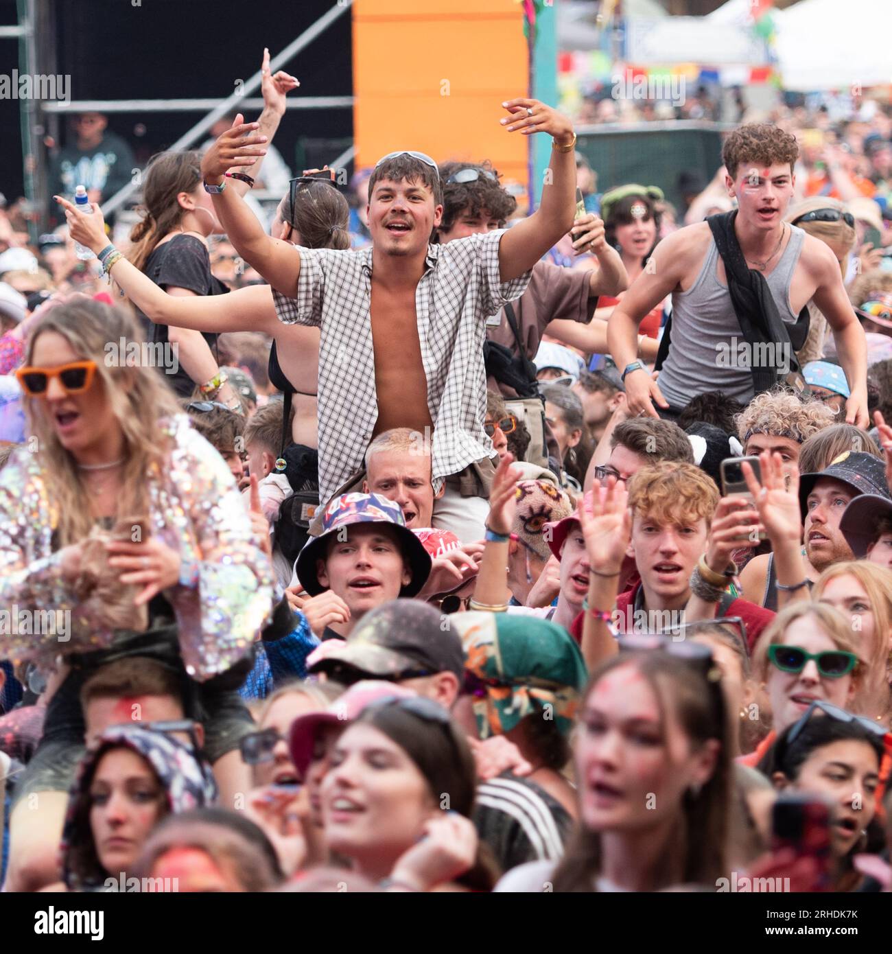 Festival Crowd at Boomtown Fair 2023 Stock Photo - Alamy
