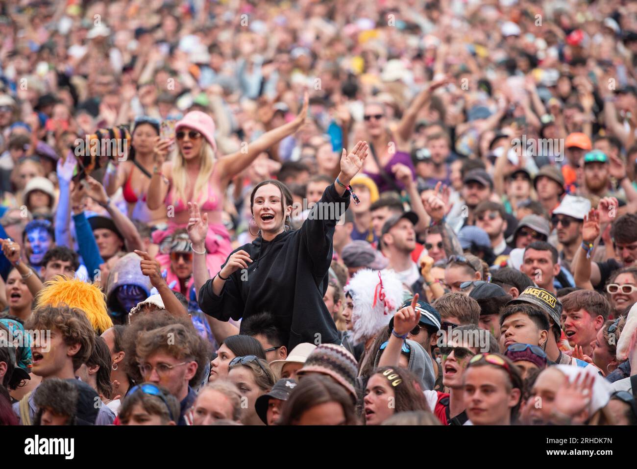 Festival Crowd at Boomtown Fair 2023 Stock Photo - Alamy