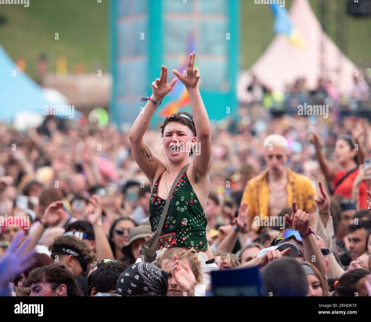 Festival Crowd at Boomtown Fair 2023 Stock Photo - Alamy