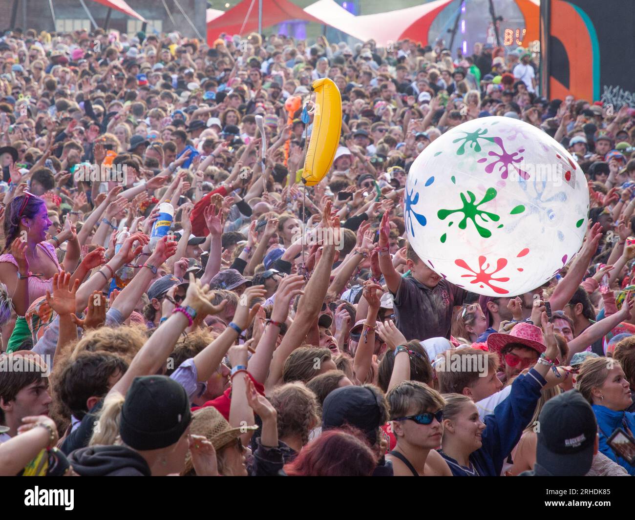 Festival Crowd at Boomtown Fair 2023 Stock Photo - Alamy