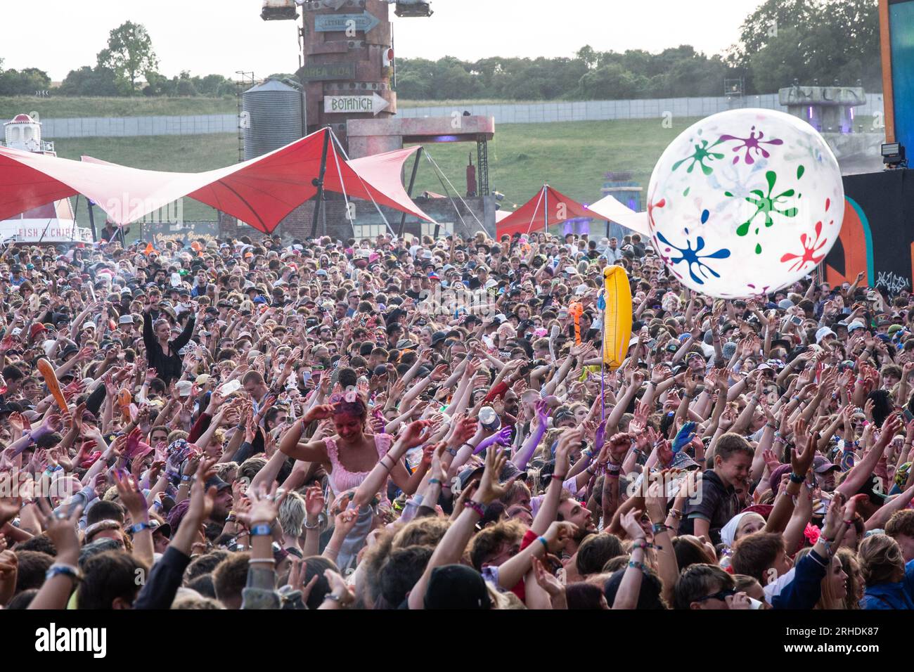 Festival Crowd at Boomtown Fair 2023 Stock Photo - Alamy