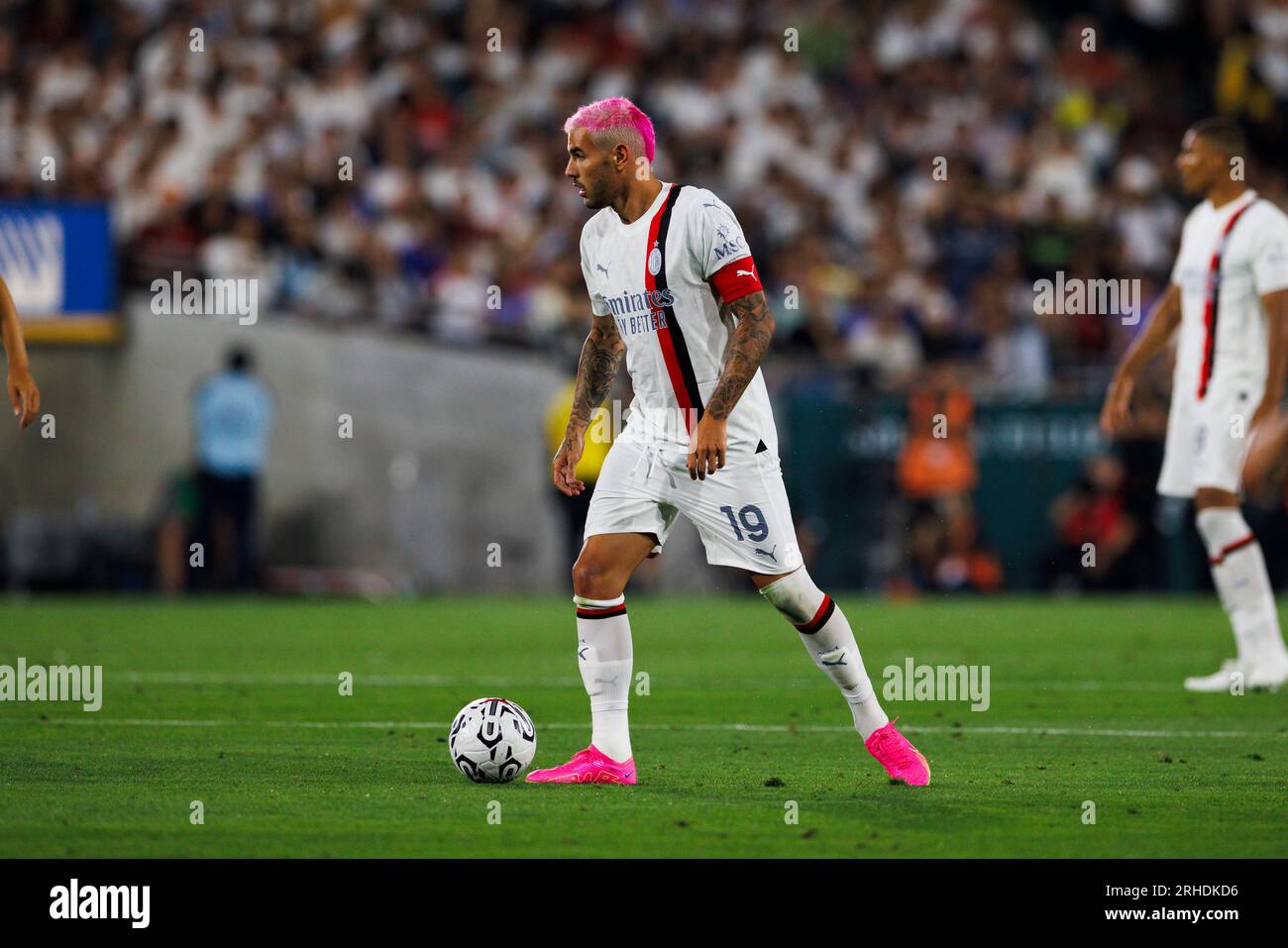 PASADENA, CA - JULY 23: AC Milan defender Theo Bernard Francois ...
