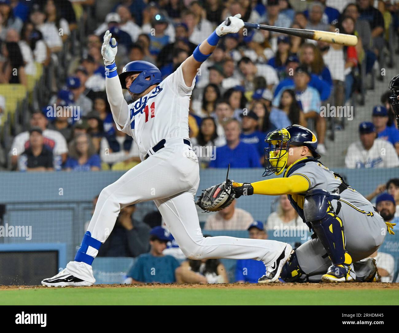 Los Angeles, United States. 15th Aug, 2023. Los Angeles Dodgers Miguel ...