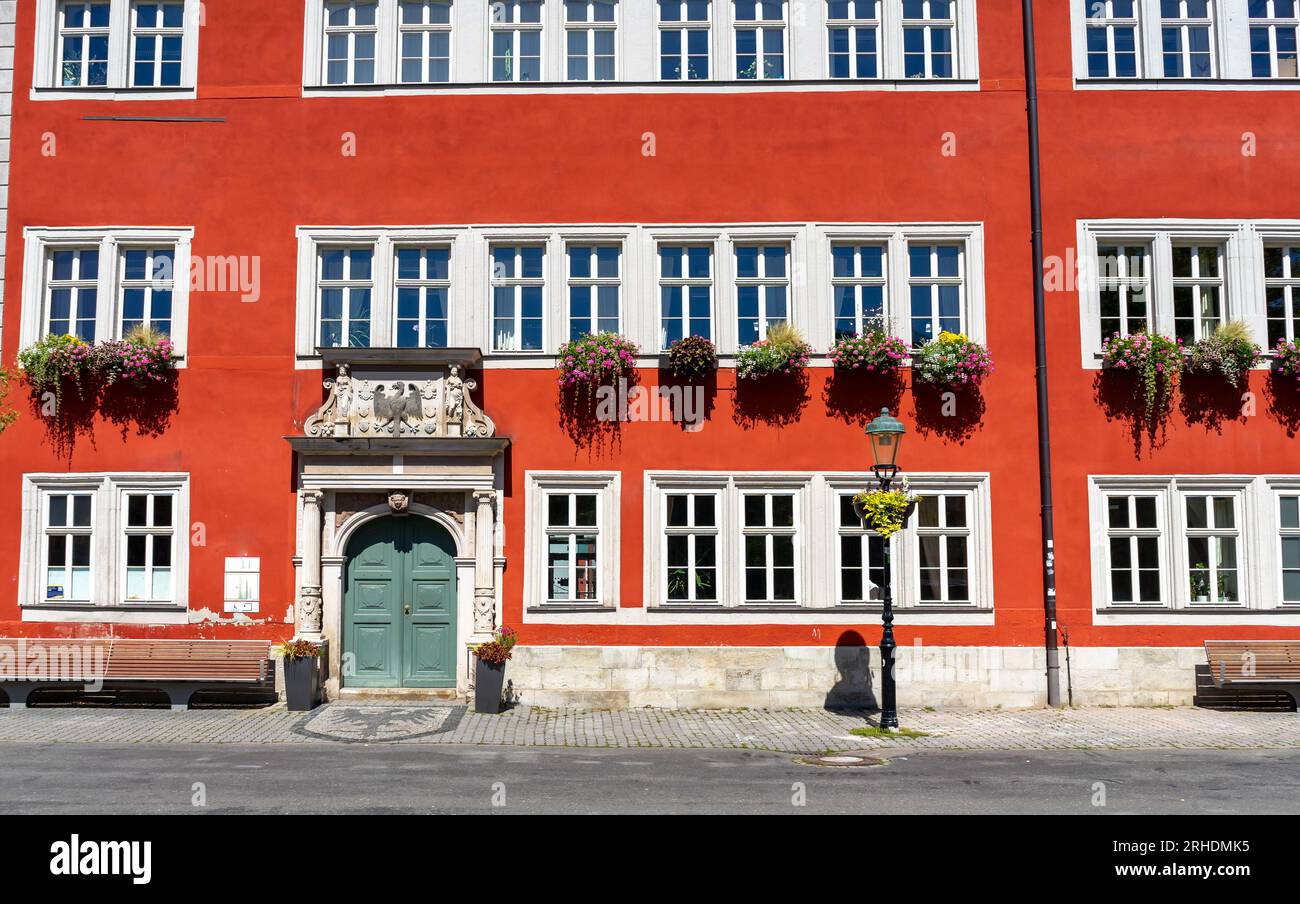 old town hall facade in arnstadt Stock Photo - Alamy