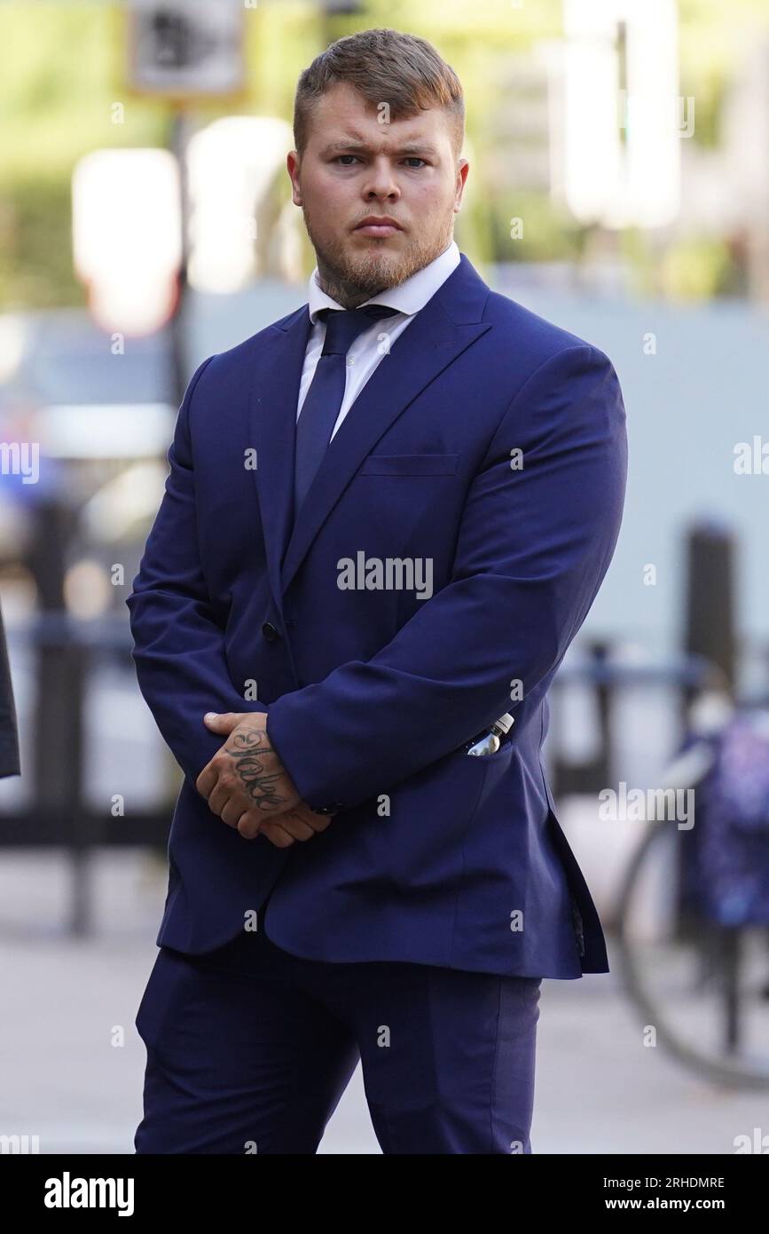 Former Surrey Police officer Adam Davies at Westminster Magistrates ...