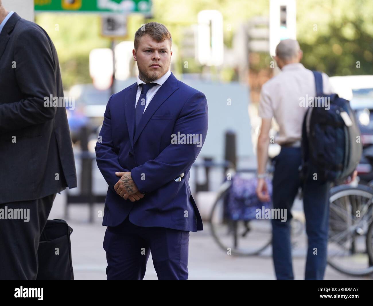 Former Surrey Police officer Adam Davies at Westminster Magistrates ...