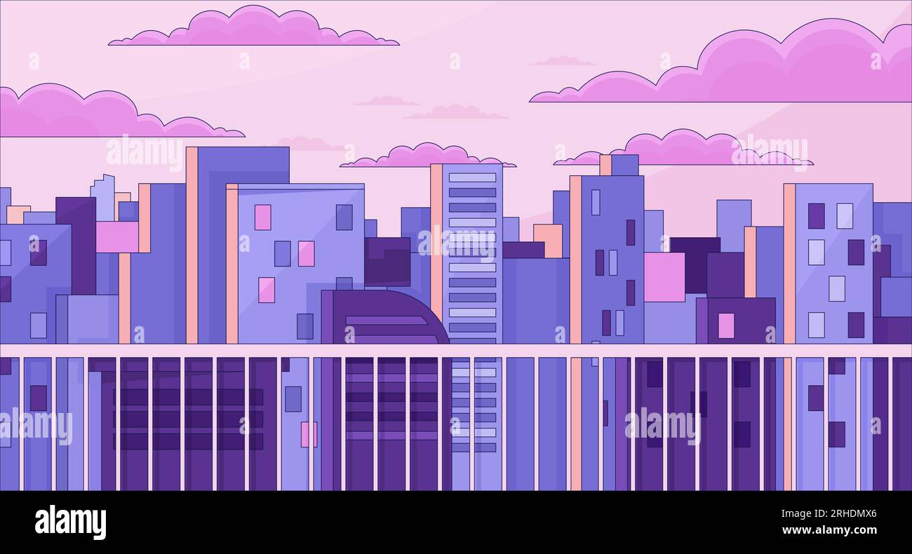 Observation desk chill lo fi background Stock Vector Image & Art - Alamy