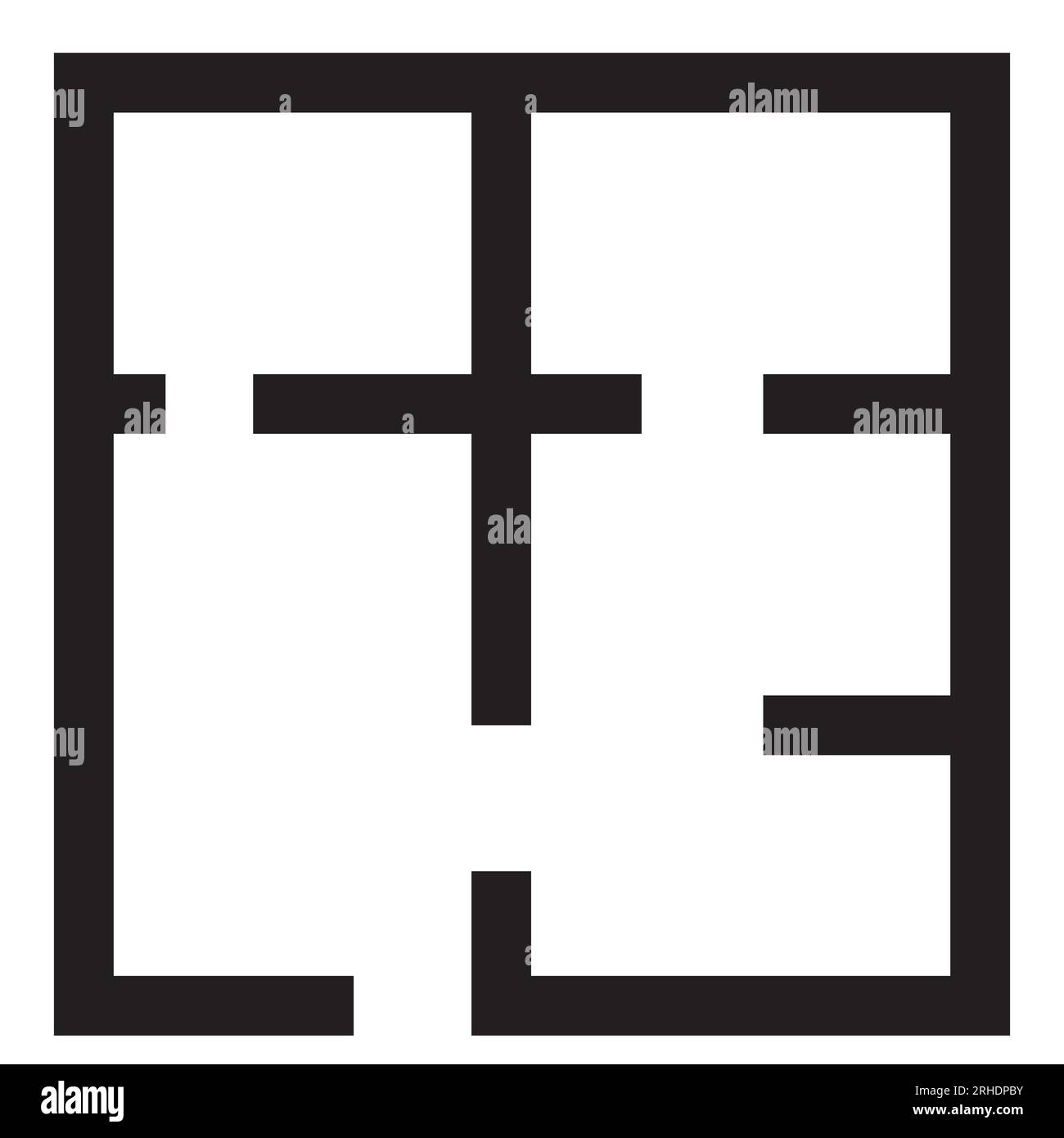 Apartment plan icon on white background. Floor plan sign. Apartments ...