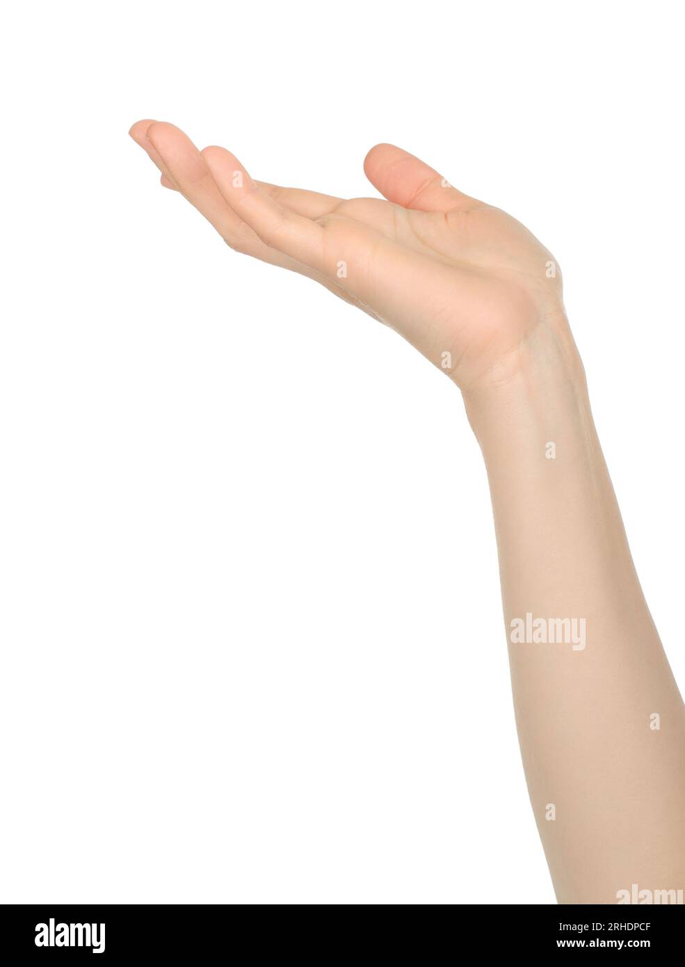 Hand shows virtual holding hi-res stock photography and images - Alamy