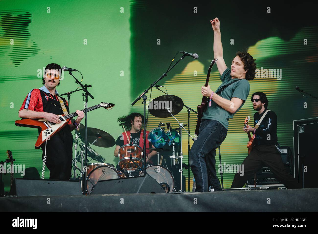 Gothenburg, Sweden. 10th, August 2023. The Australian psychedelic rock band King Gizzard & the ...