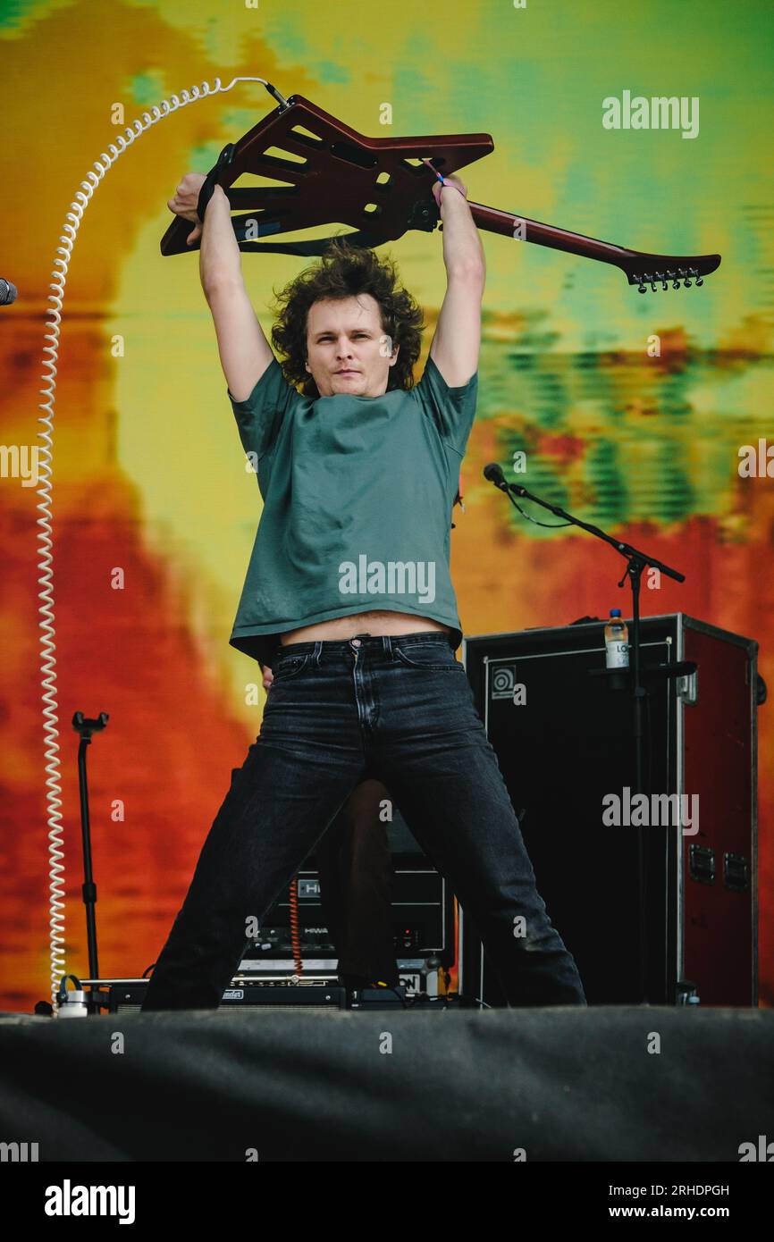 Gothenburg, Sweden. 10th, August 2023. The Australian psychedelic rock band King Gizzard & the ...