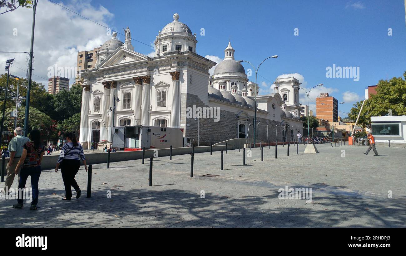 The Basílica of Santa Teresa, situated in Caracas, is a prominent ...