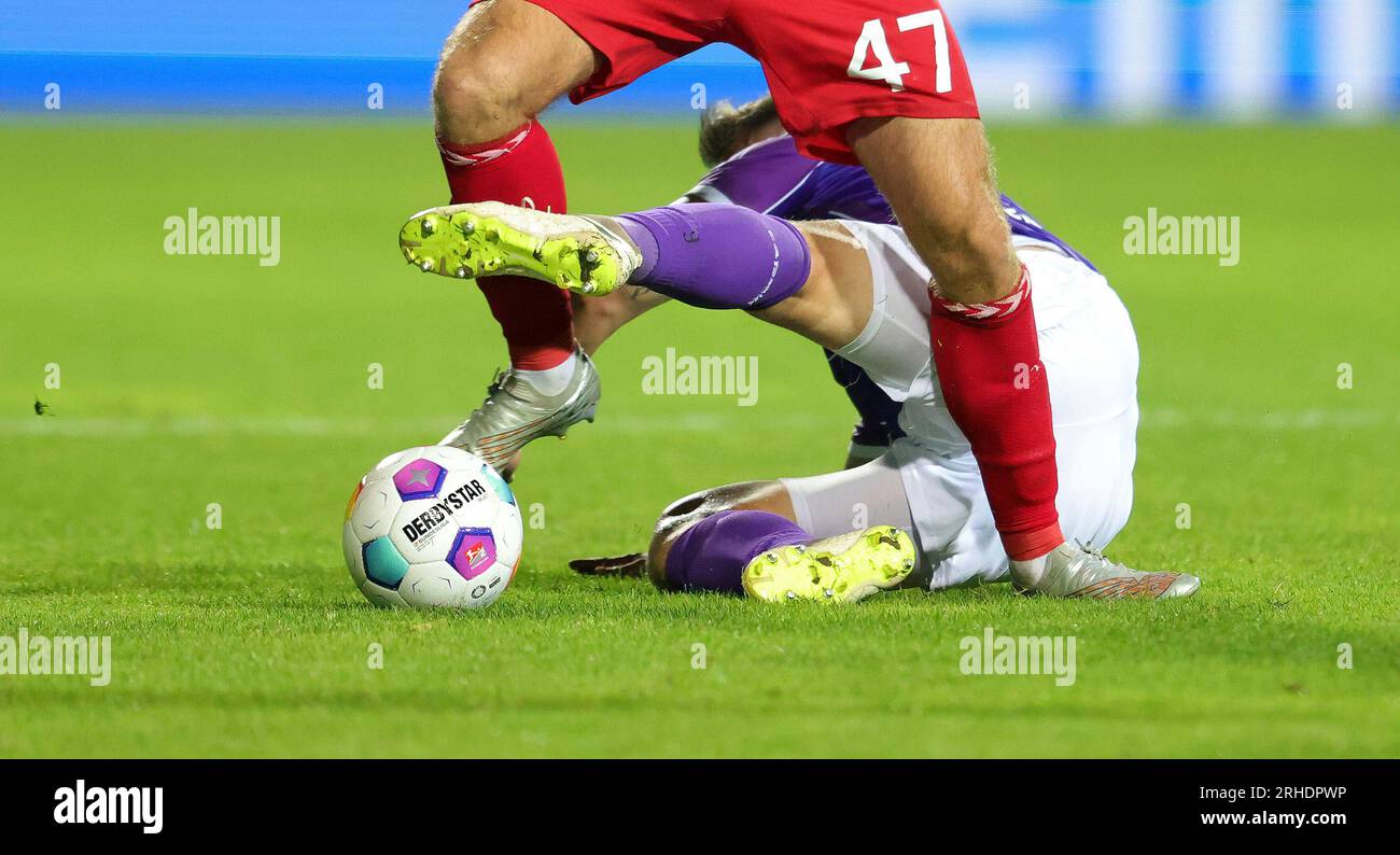 Osnabruck, Deutschland. 14th Aug, 2023. firo: 08/14/2023 DFB Cup 1st ...