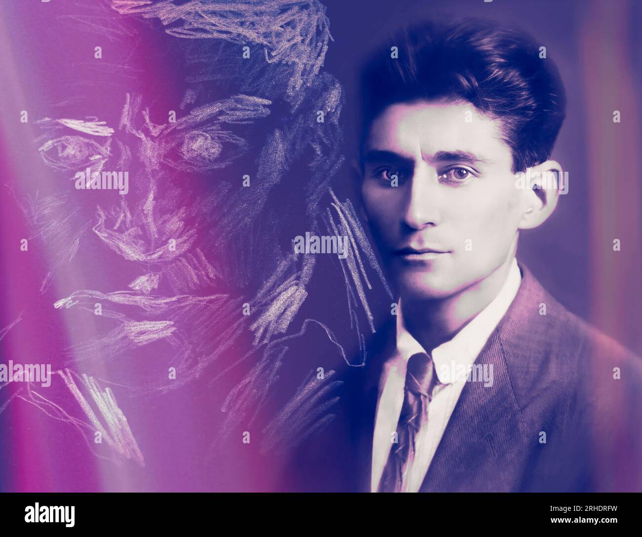 Portrait of franz kafka hi-res stock photography and images - Alamy