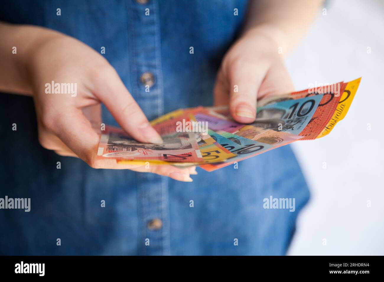 Australian banknotes hi-res stock photography and images - Alamy
