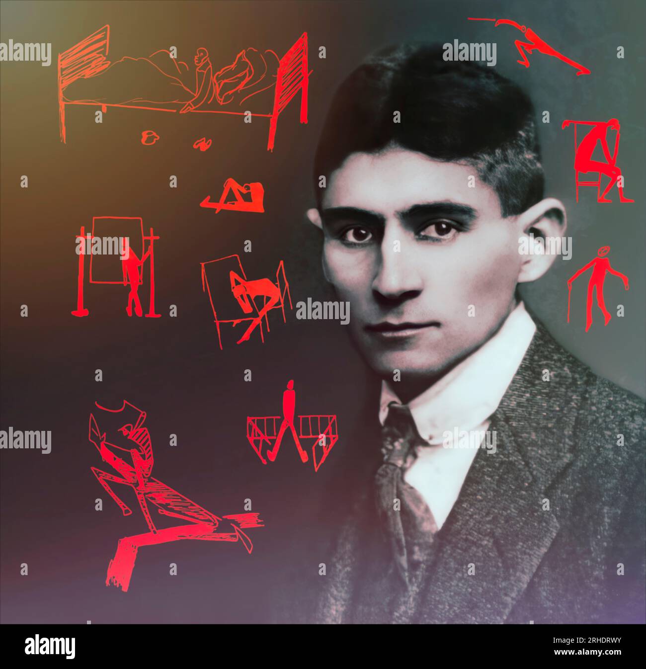 Metamorphosis kafka drawing hi-res stock photography and images - Alamy