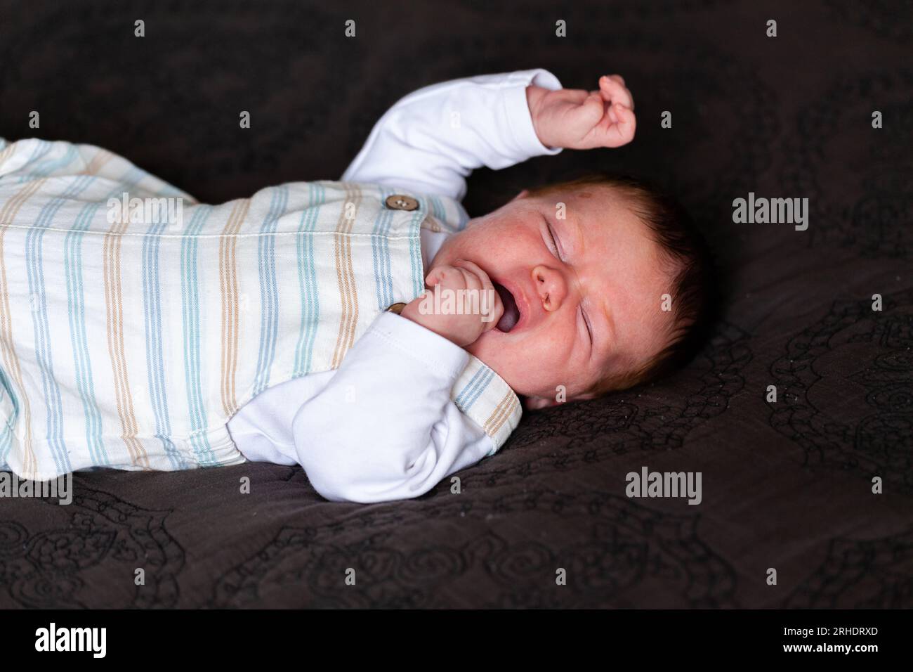 Tired Black Baby