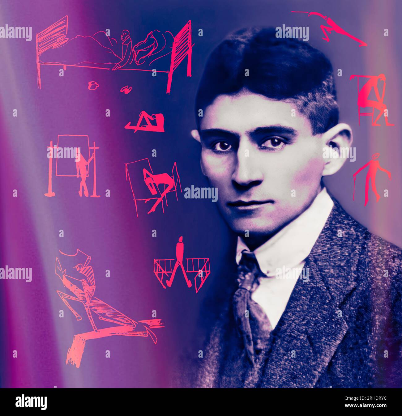 Metamorphosis kafka drawing hi-res stock photography and images - Alamy