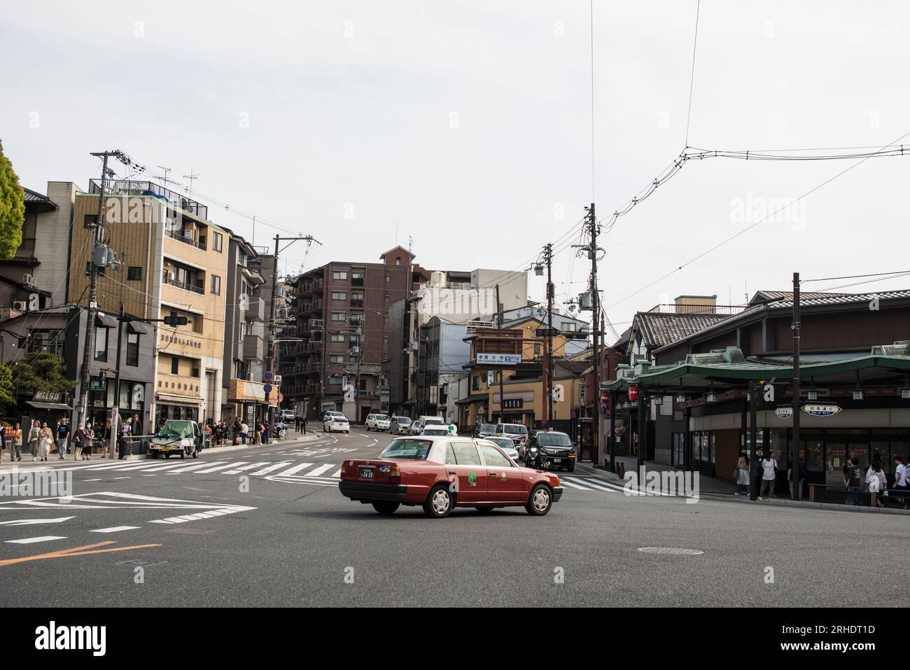 Japanese taxi, Kyoto, Japan Stock Photo - Alamy