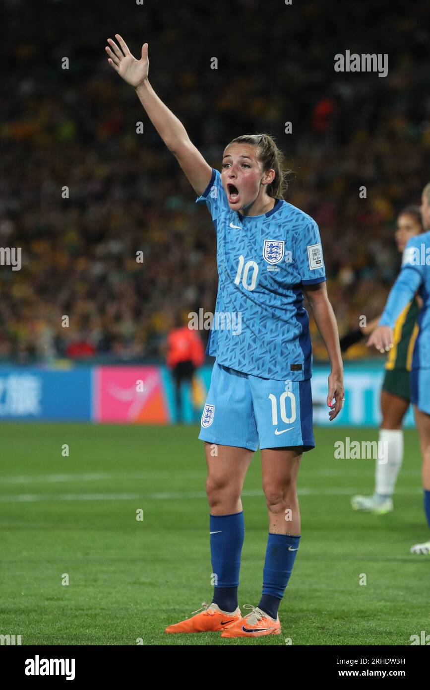 Ella Toone #10 of England appeals during the FIFA Women's World Cup ...