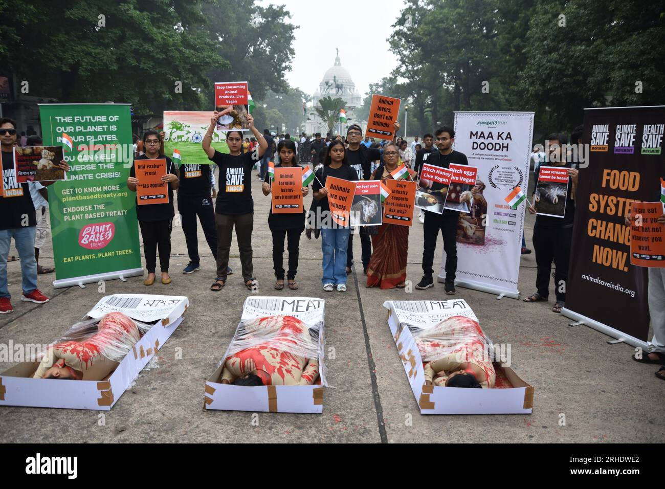 Kolkata, India. 15th Aug, 2023. August 15, 2023, Kolkata, India. Animal ...