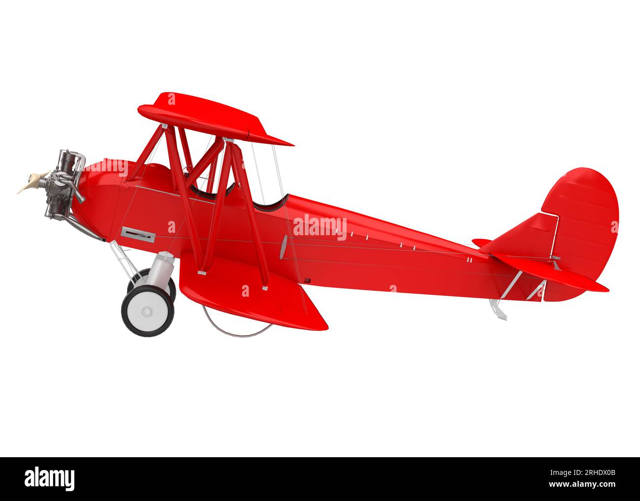 Vintage biplane wing hi-res stock photography and images - Alamy