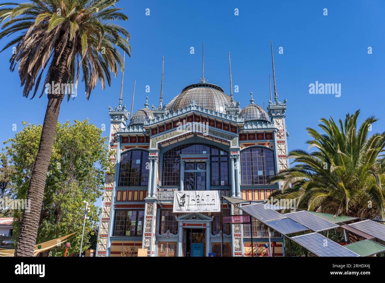 The Paris Pavilion is a metal building, constructed in France in 1889 ...