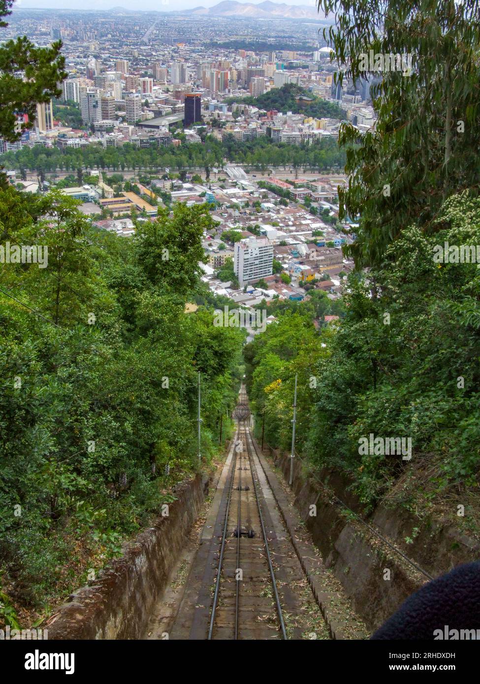 Funicular de Santiago, a funicular railway in the Santiago Metropolitan ...