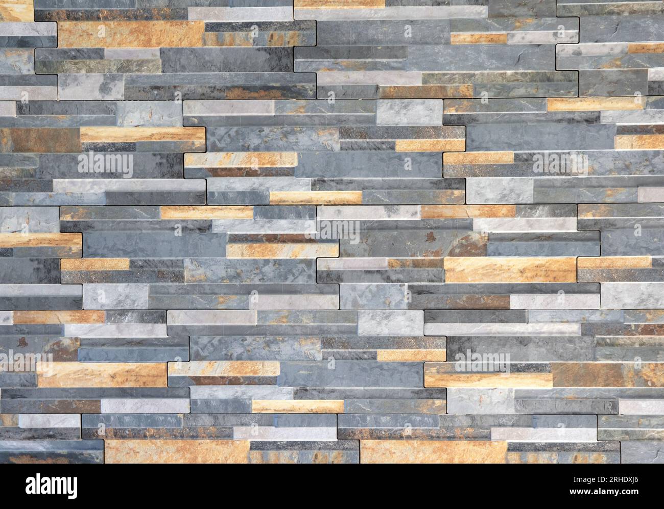 Modern stone tile background, yellow and grey, full frame Stock Photo ...