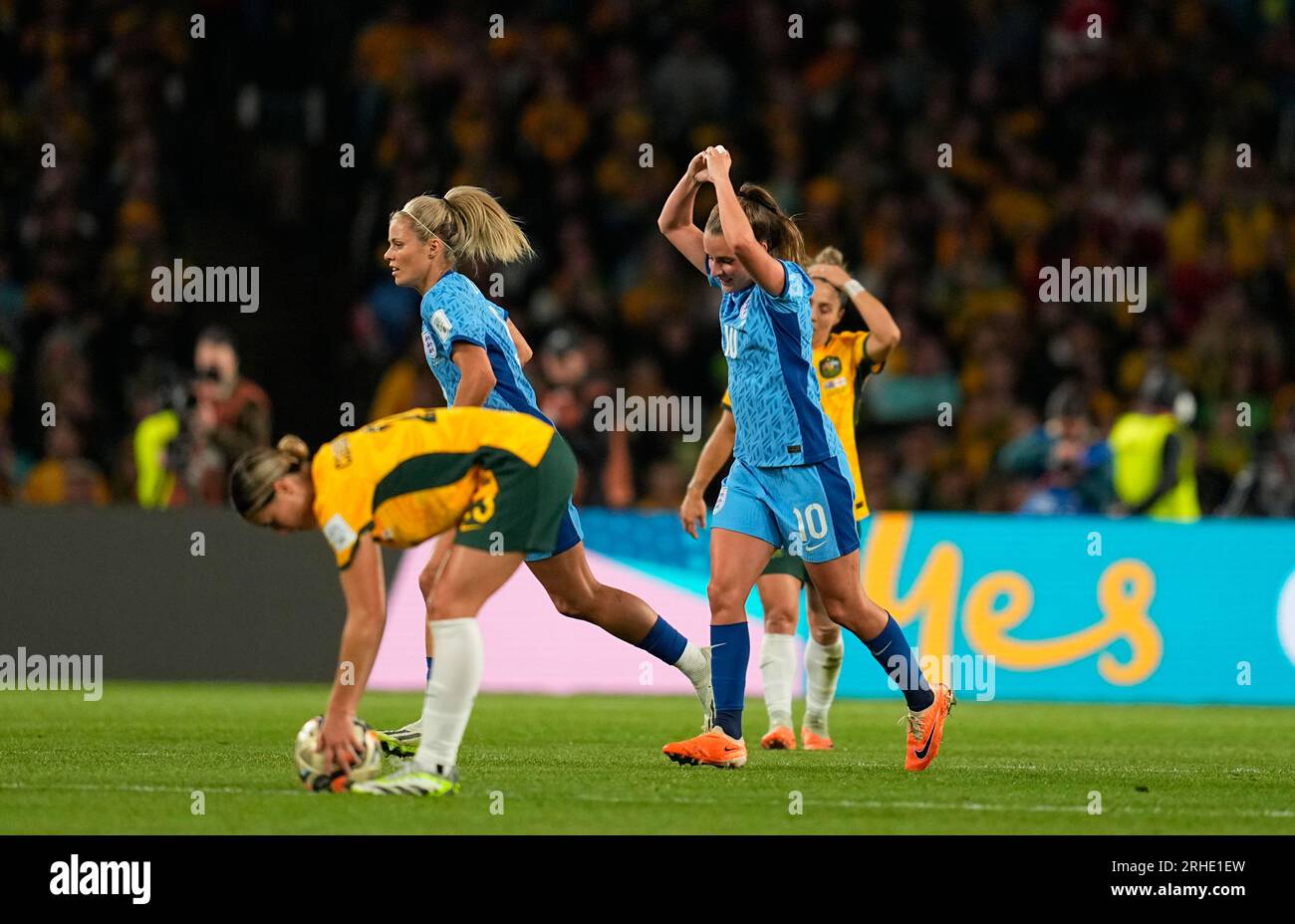 Sydney, Australia. August 16 2023: Ella Toone (England) /01hc/ during a ...