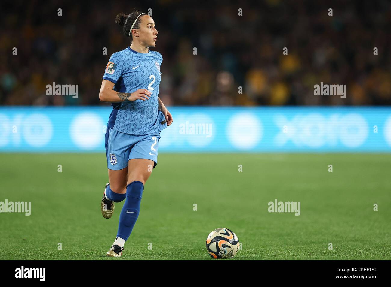 Lucy Bronze #2 of England with the ball during the FIFA Women's World ...