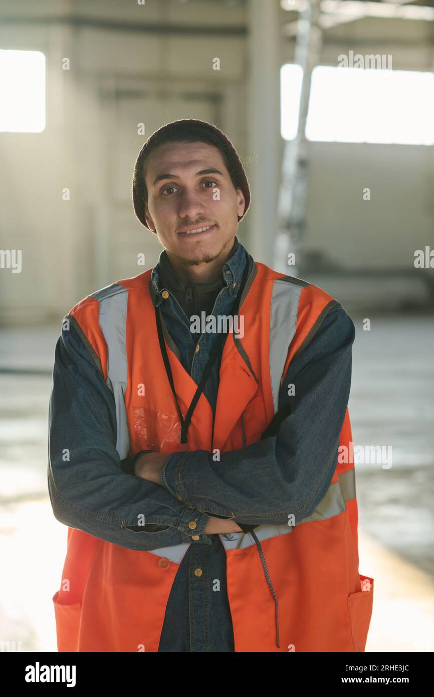 Happy foreman hi-res stock photography and images - Alamy