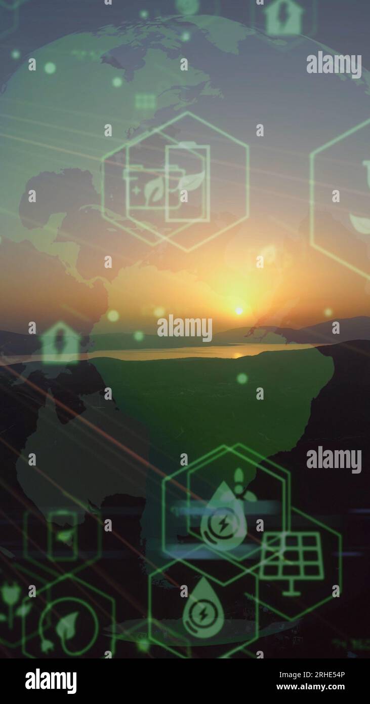 Environmental technology concept. Sustainable development goals. SDGs ...