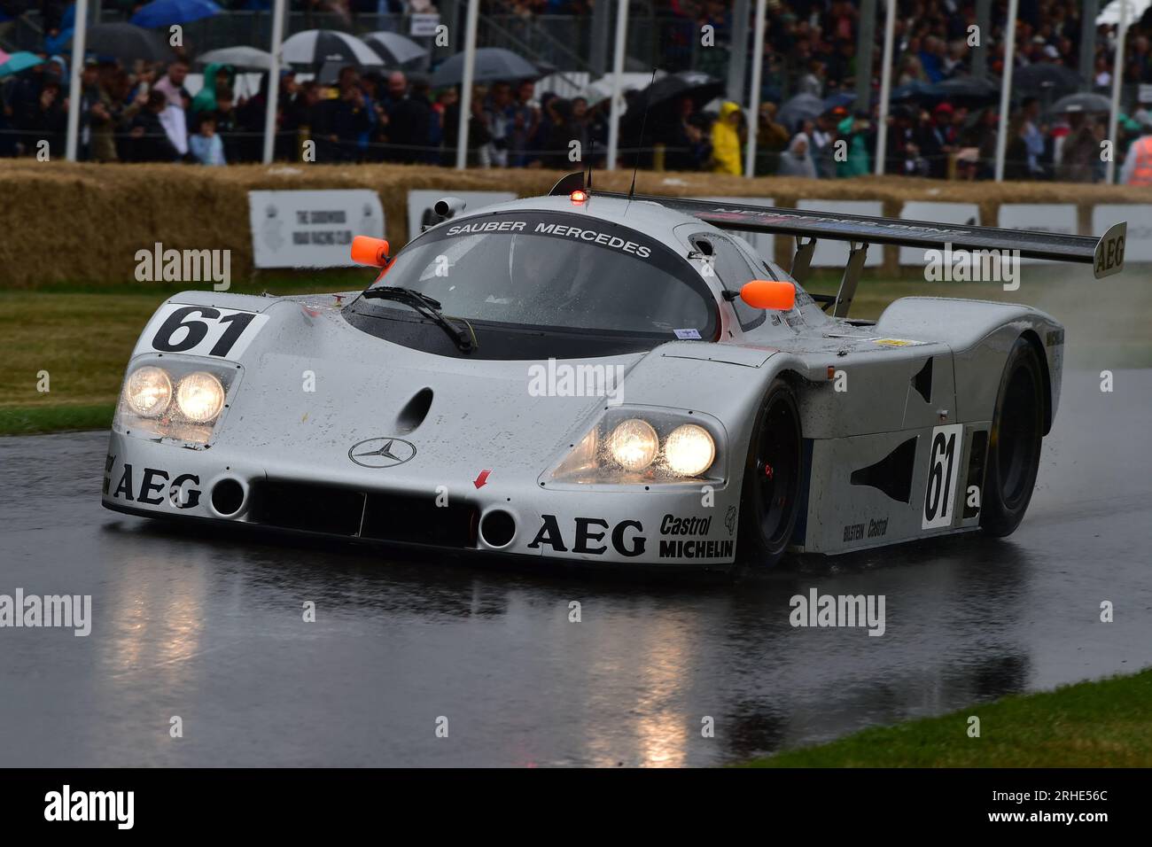 Karl Wendlinger, Elliott Cole, Sauber-Mercedes C9, Le Mans 24 Hours ...